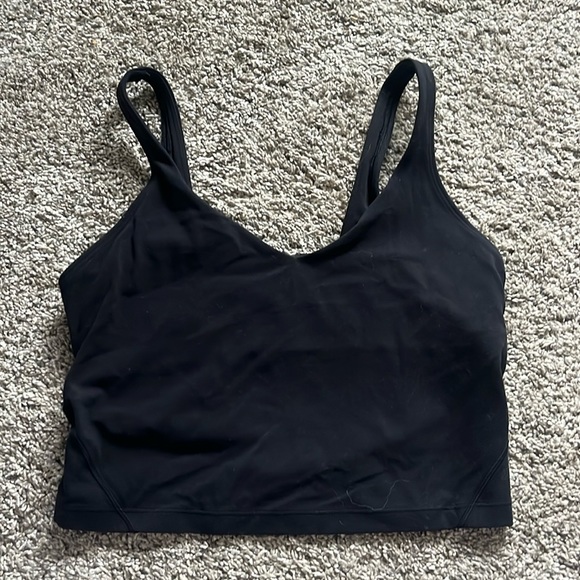 lululemon athletica | Tops | Lulu Black Align Tank | Poshmark